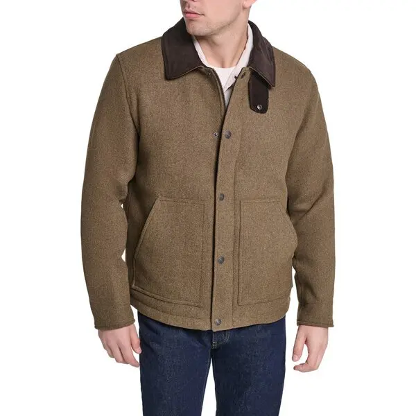 LEVI'S Corduroy Collar Barn Jacket - Olive Heather