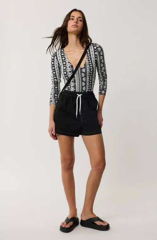Rip Curl Samba Stripe Long Sleeve Swimsuit