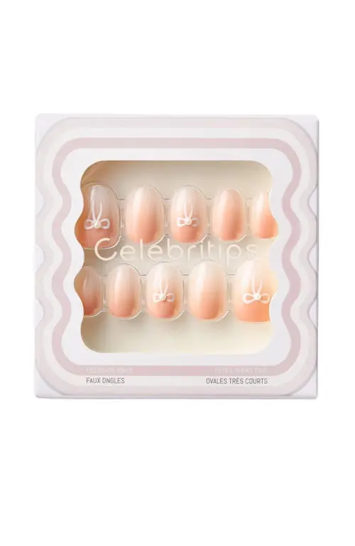 CELEBRITIPS Extra Short Oval Press-on Nails