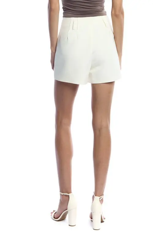LBLC THE LABEL Milan High Waist Short - Ivory