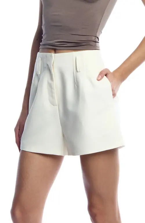 LBLC THE LABEL Milan High Waist Short - Ivory