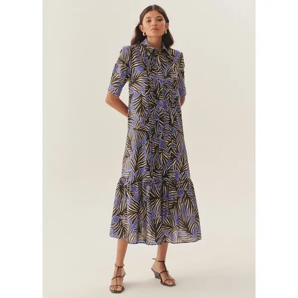 EXQUISE Mabel Midi Dress - Multi Color