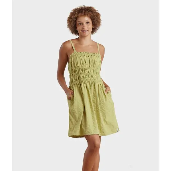 KNOWN SUPPLY Bayside Dress - Matcha
