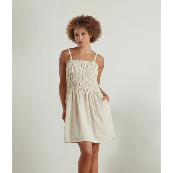 KNOWN SUPPLY Bayside Dress - Pearl