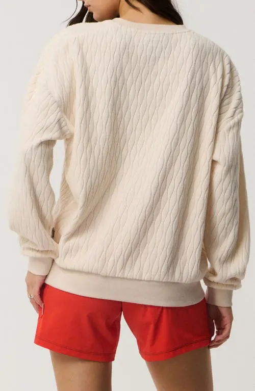 Rip Curl Jacquard Sweatshirt - Shell