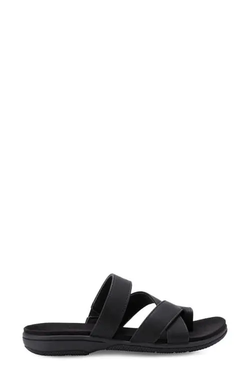 Eastland Seaside Slide Sandal - Black