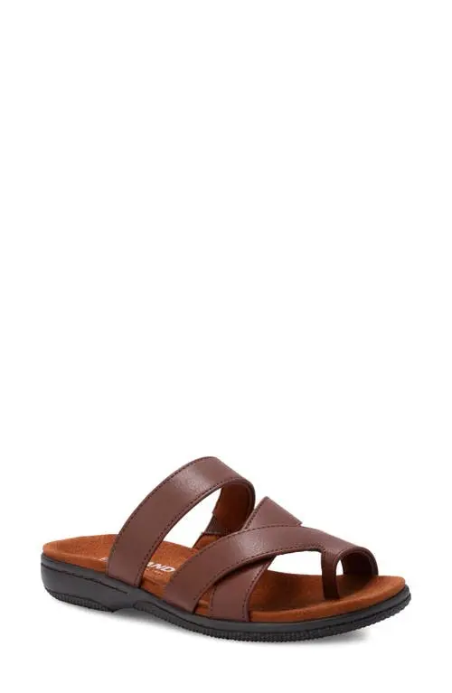 Eastland Seaside Slide Sandal - Walnut