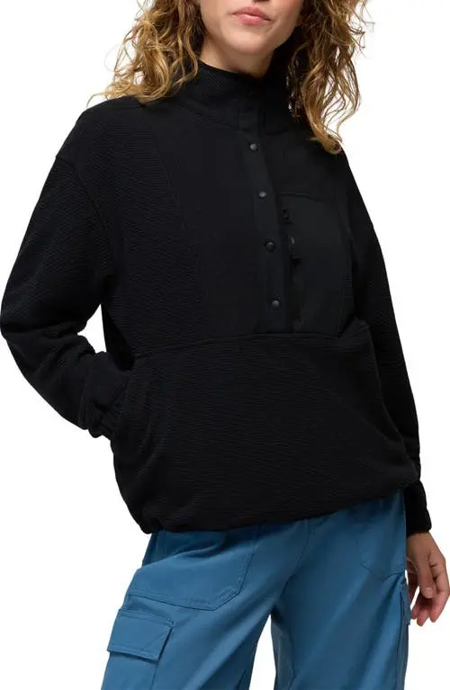 Prana Stretch Zion Fleece Half Snap Pullover