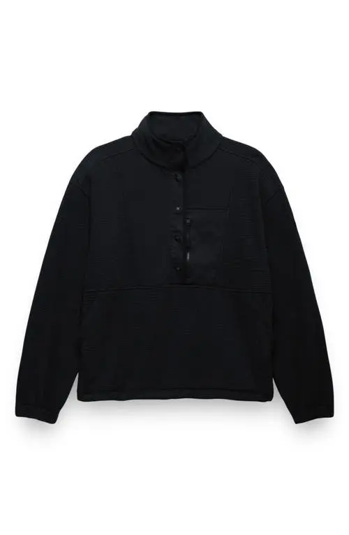 Prana Stretch Zion Fleece Half Snap Pullover