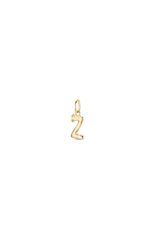 UNODE50 18k -plated Letter Charm