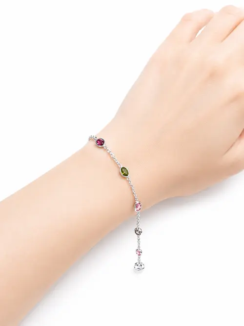 ZUVAN Golden Grove Multi-stone Bracelet