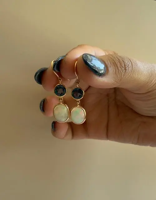 ZUVAN Celestial Duo Earrings