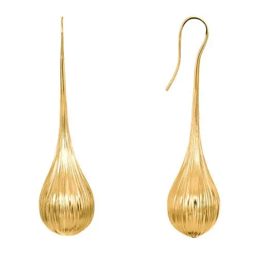 LAMINAR JEWELRY Cascade Drop Earrings - Gold