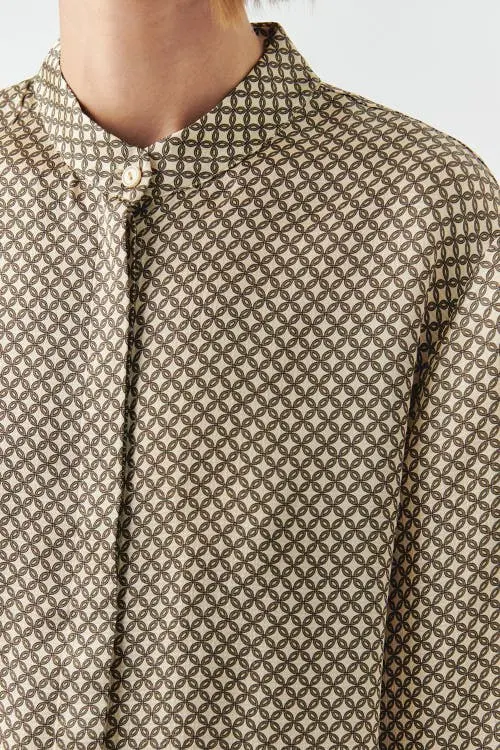 EXQUISE Louise Printed Shirt
