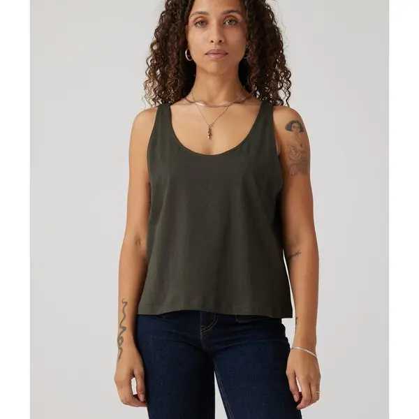 KNOWN SUPPLY Easy Tank - Washed Black