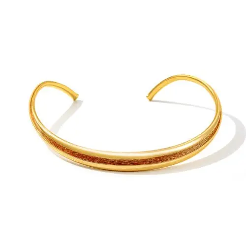 LAMINAR JEWELRY Currents Choker Necklace - Gold