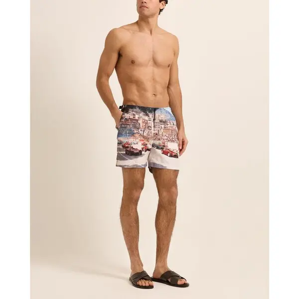 Orlebar Brown Bulldog Mid-length Swim Shorts - Start Your Engines