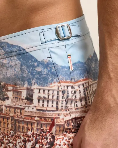 Orlebar Brown Bulldog Mid-length Swim Shorts - Start Your Engines