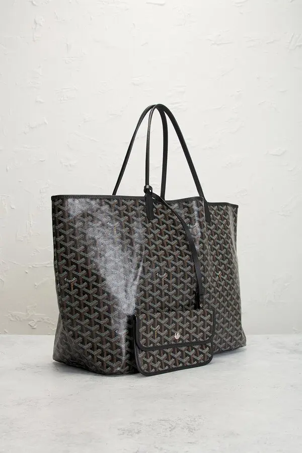 Goyard Saint Louis Gm Tote Bag - Black