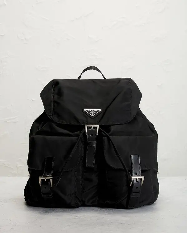 FWRD RENEW Prada Tessuto Backpack