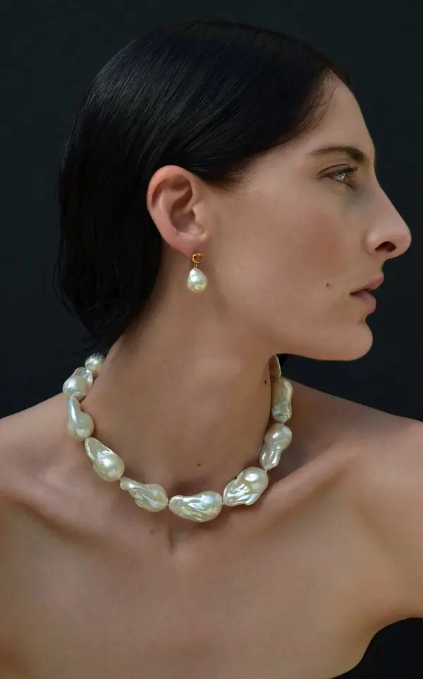 LIZZIE FORTUNATO Palazzo Earrings