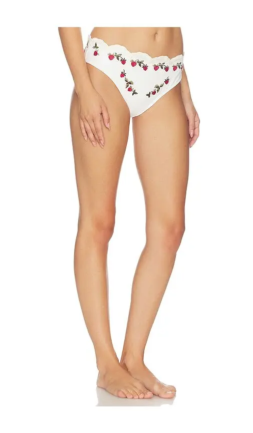 Sea Bindi Strawberry Scallop Bikini Bottom