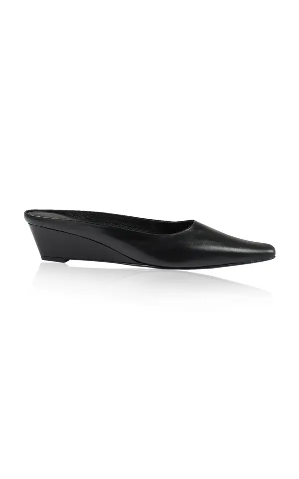 SALONDEJU Vintage Square Mule - Black