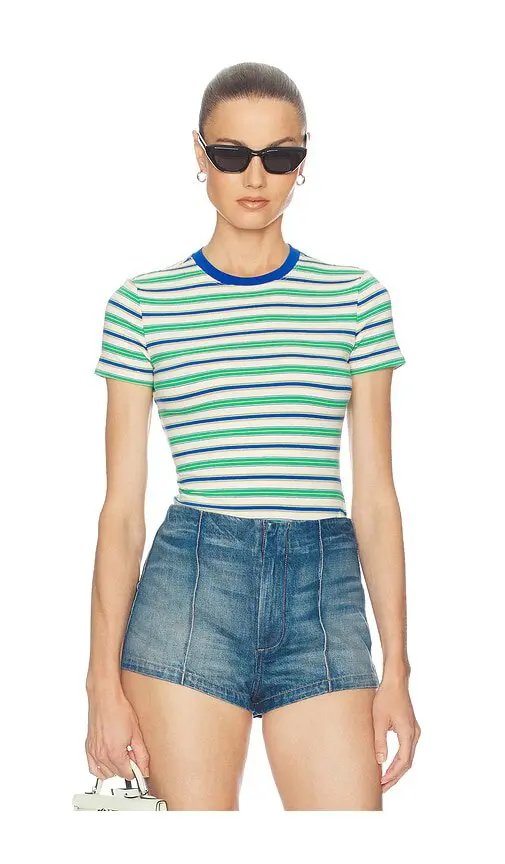 HELSA Baby Tee In Green