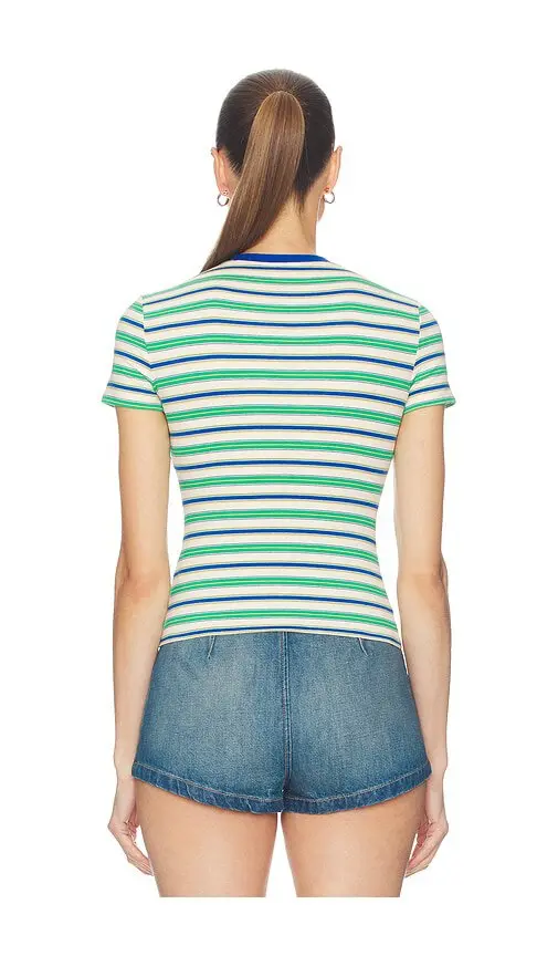 HELSA Baby Tee In Green