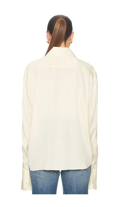 HELSA Relaxed Silk Shirt