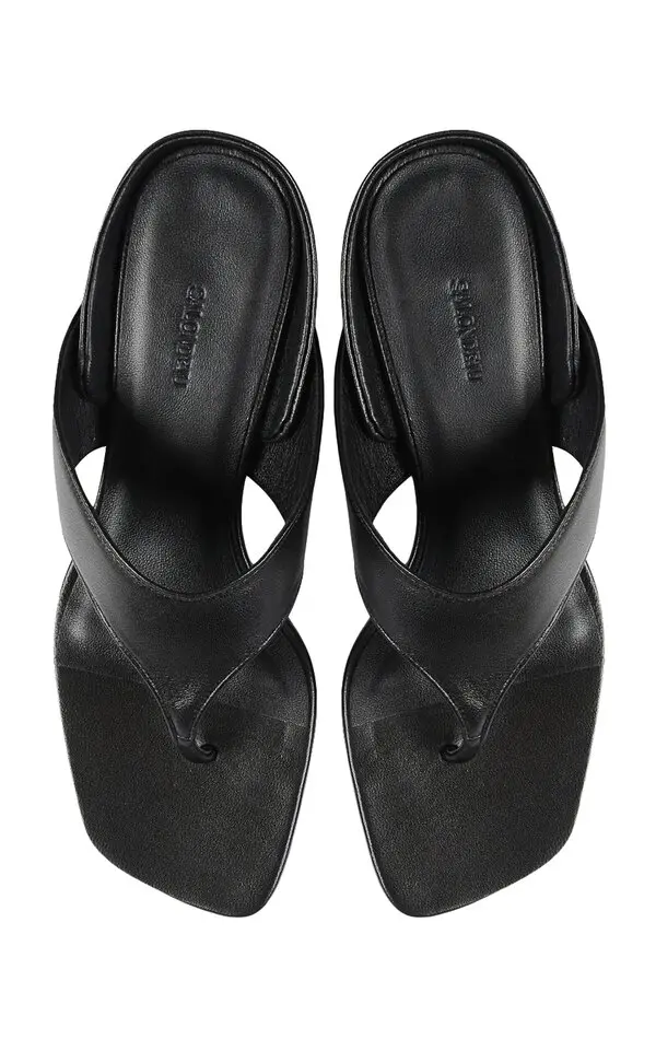 SALONDEJU Frame Mery Sandal - Black