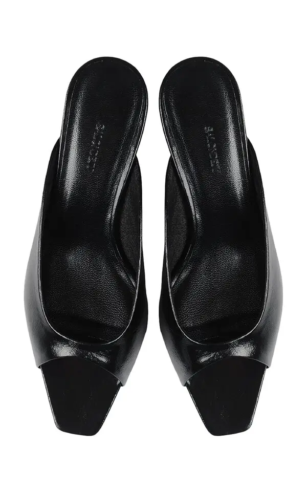 SALONDEJU Vintage Square Line Mule