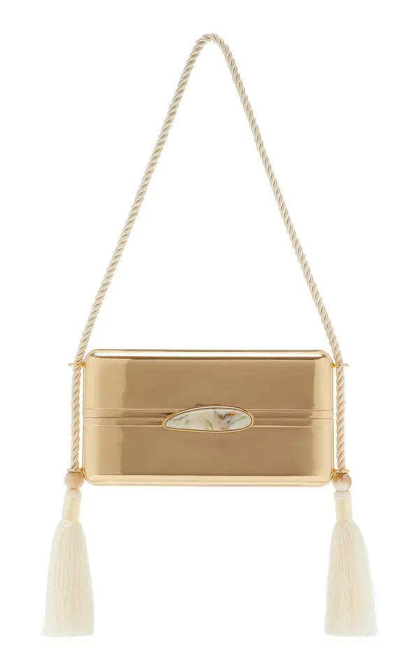 Simkhai Roma Shoulder Bag - Gold