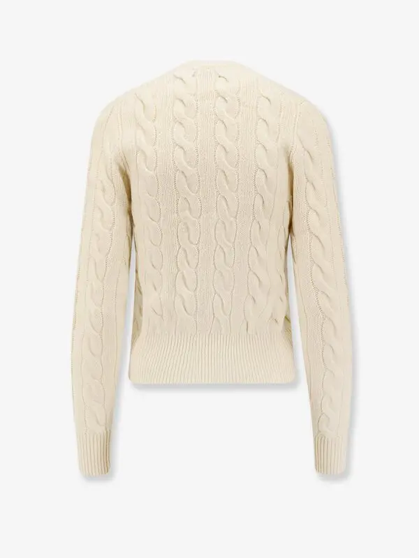 Polo Ralph Lauren Certified Wool And Cashmere Cable Knit Cardigan