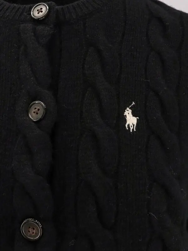 Polo Ralph Lauren Certified Wool And Cashmere Cable Knit Cardigan
