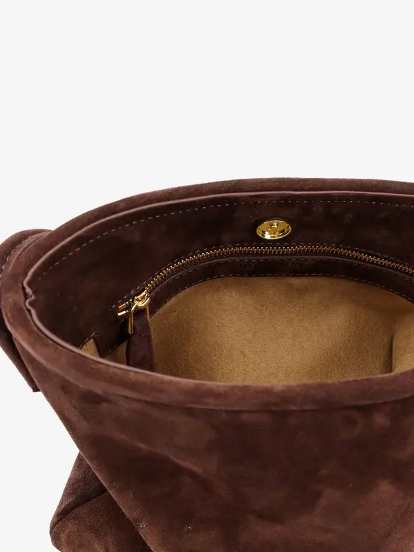 Manu Atelier Fidèle Suede Shoulder Bag