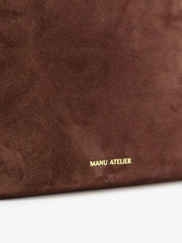 Manu Atelier Fidèle Suede Shoulder Bag