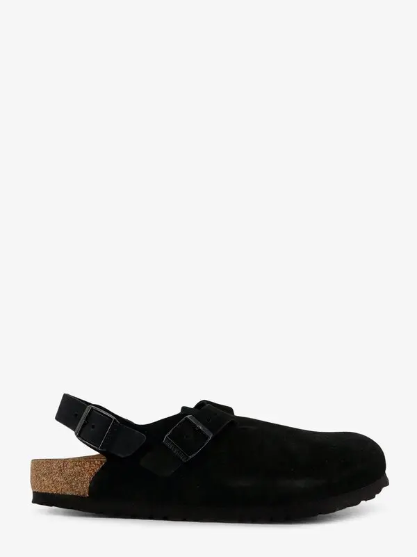 BIRKENSTOCK Tokio Ii Suede Mule - Black