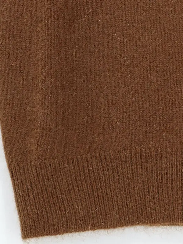 MES DEMOISELLES Fluff Wool Blend Top
