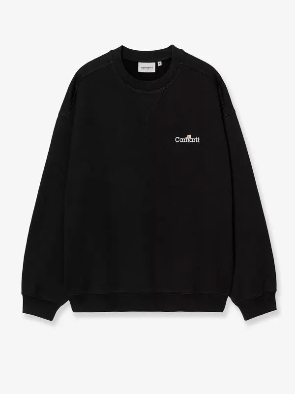 Carhartt Work In Progress Wip Cotton Sweatshirt - Black
