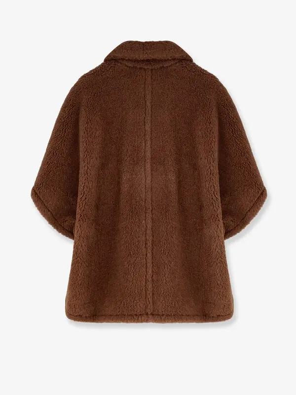 Max Mara Alpaca, Cashmere, And Silk Cape