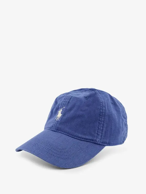 Polo Ralph Lauren Embroidered Logo Baseball Cap - Blue