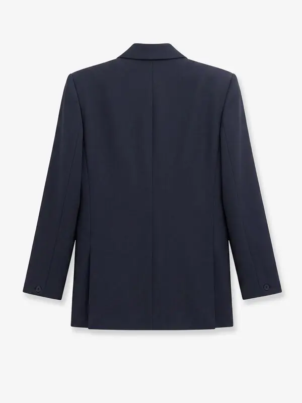THE FRANKIE SHOP Monterey Structured Wool Blend Blazer