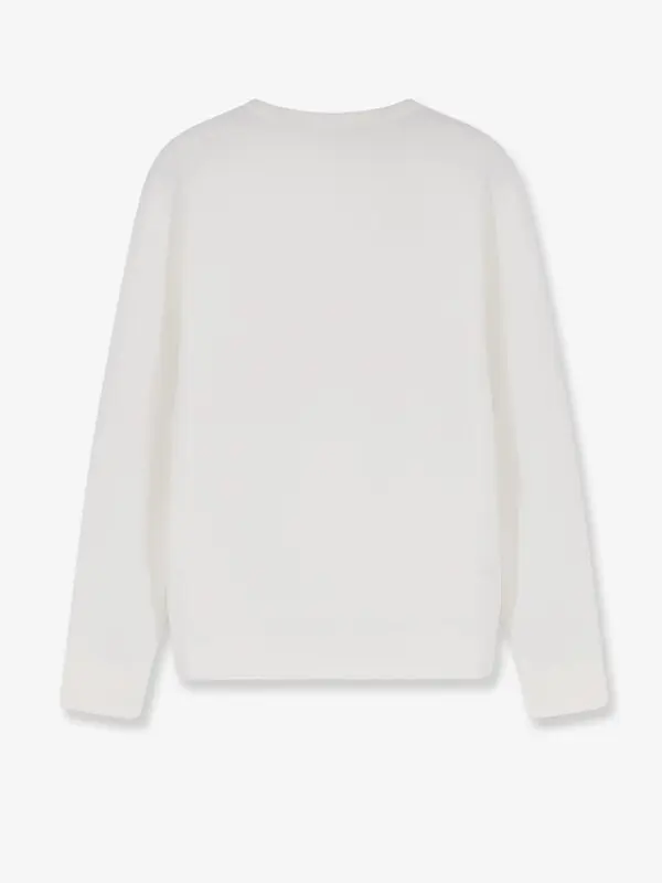 Polo Ralph Lauren Cotton Blend Sweatshirt With Iconic Embroidery - White