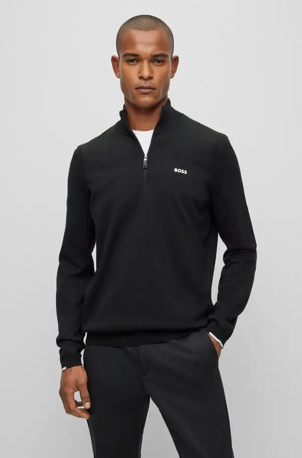 Hugo Boss Half-neck Knitted Jumper