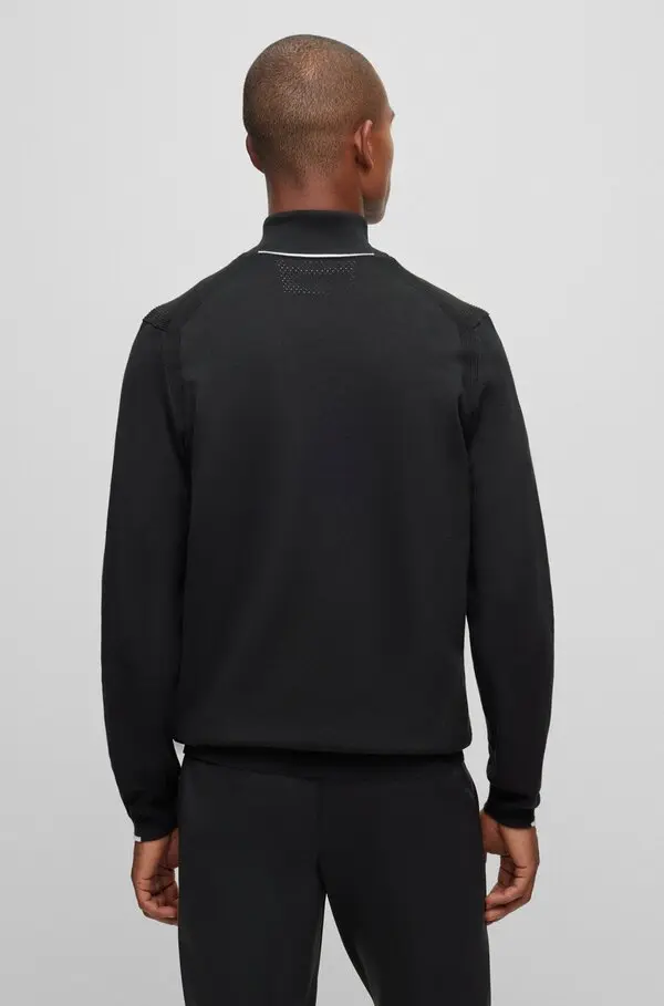 Hugo Boss Half-neck Knitted Jumper
