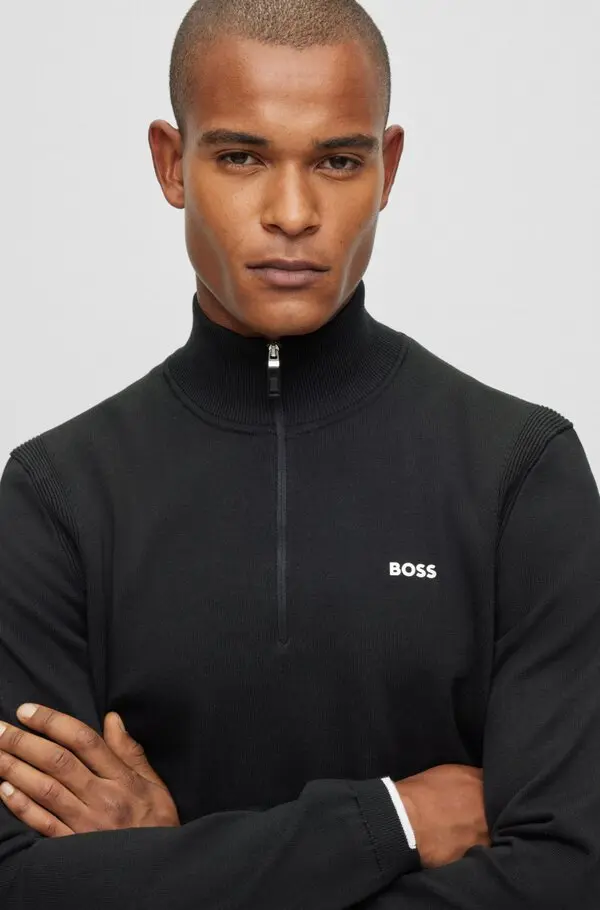 Hugo Boss Half-neck Knitted Jumper
