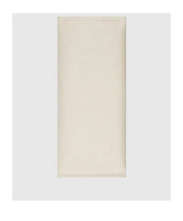 Gucci Canvas And Leather Top Handle Bag - White