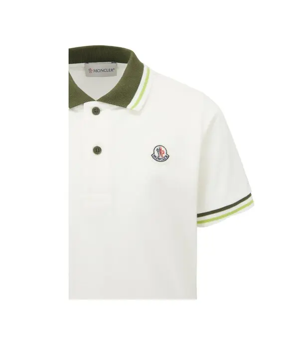 Moncler Logo Patch Polo Shirt