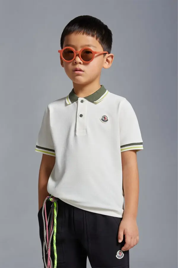 Moncler Logo Patch Polo Shirt
